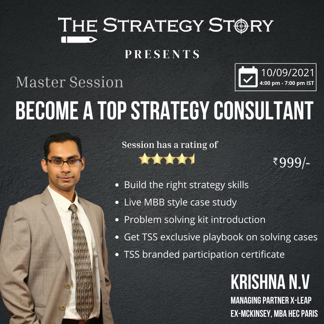 2nd Master Session on "How to get into Strategy Consulting"? - The ...